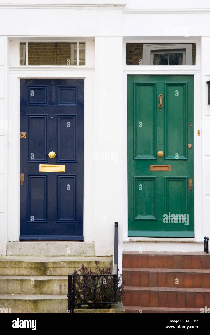 Adjacent front doors hi-res stock photography and images - Alamy