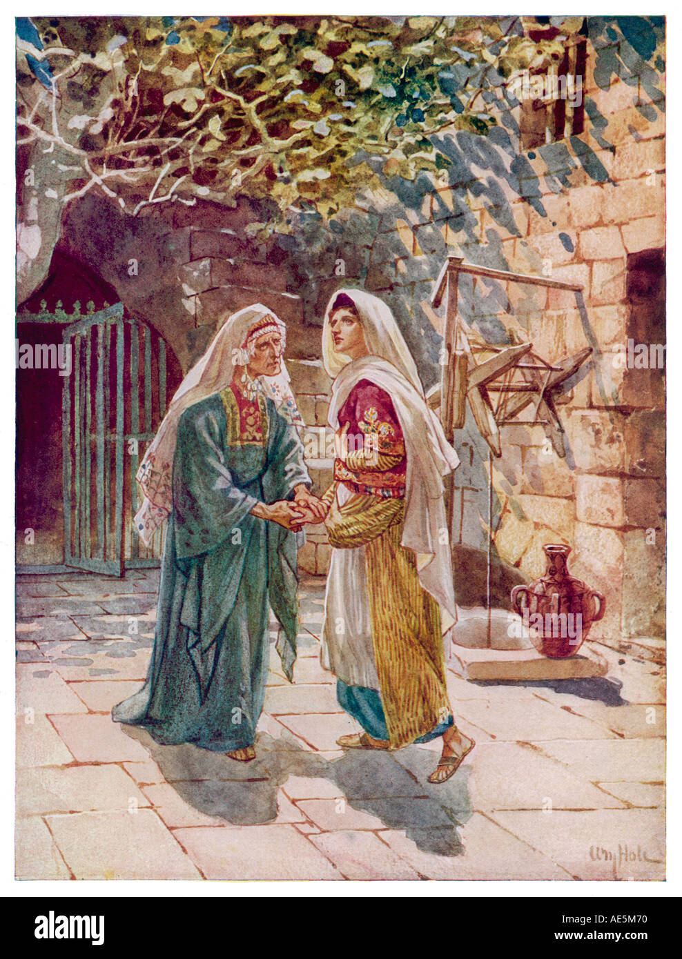 Mary and elizabeth bible hi-res stock photography and images - Alamy