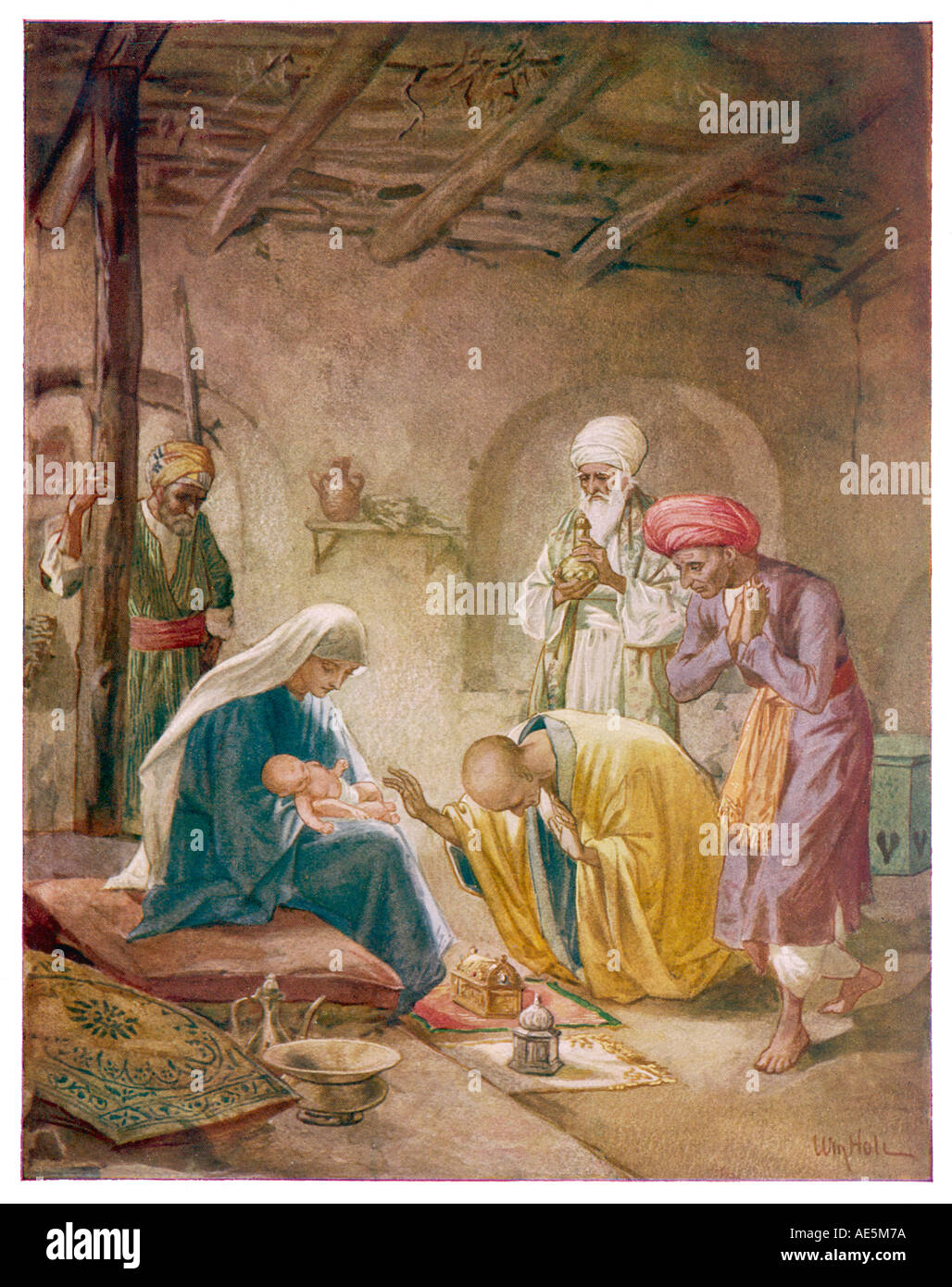 Visit of the magi hi-res stock photography and images - Alamy