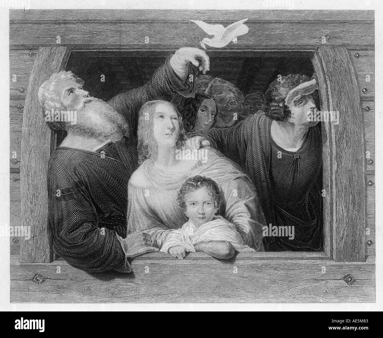 Noahs ark dove hi-res stock photography and images - Alamy