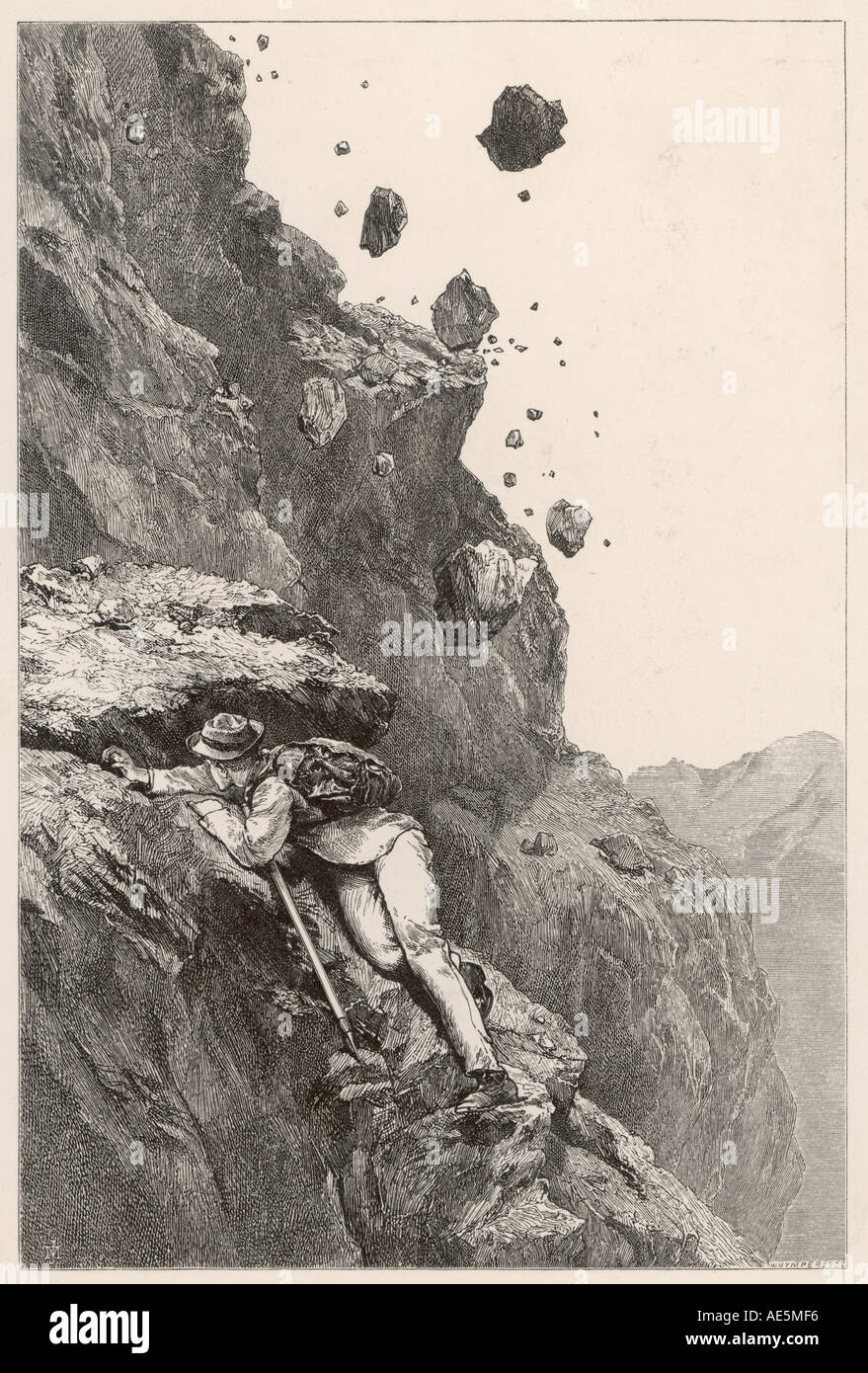 Whymper On Matterhorn Stock Photo - Alamy
