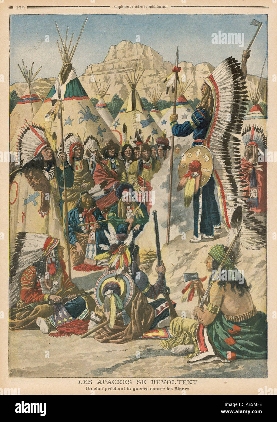 Apache people hi-res stock photography and images - Alamy