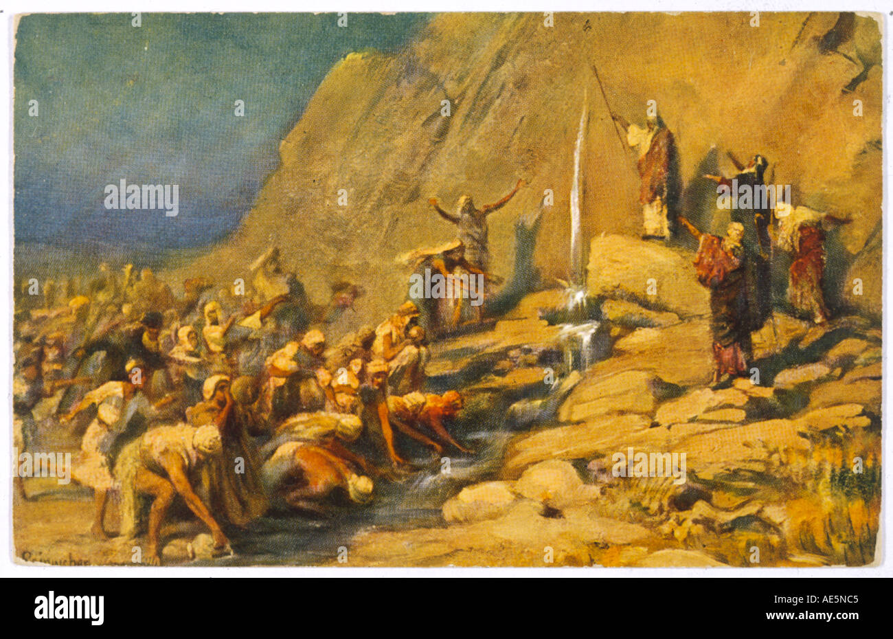 Moses rock water hi-res stock photography and images - Alamy