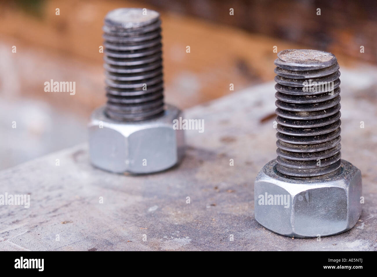 Two metal bolts hi-res stock photography and images - Alamy