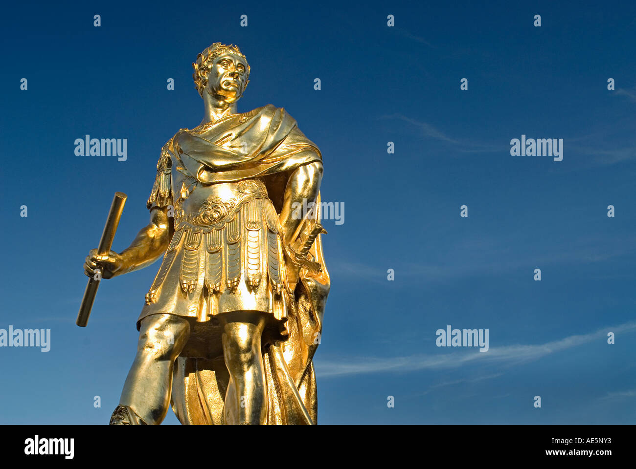 Statue of Charles II depicted as a Roman Emperor Royal Hospital Chelsea ...
