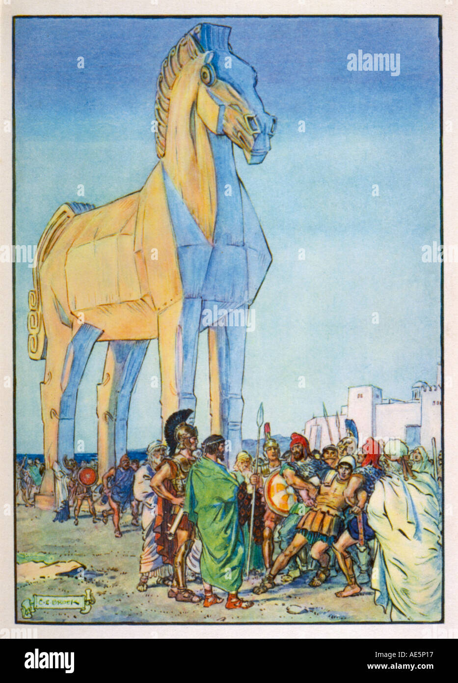 Trojan soldiers hi-res stock photography and images - Alamy