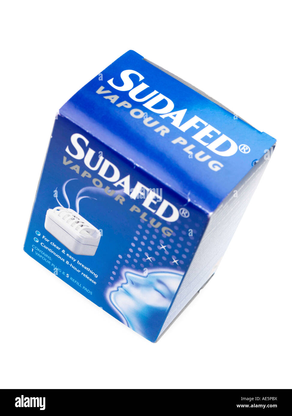Vapour plug conestion sudafed hi-res stock photography and images - Alamy