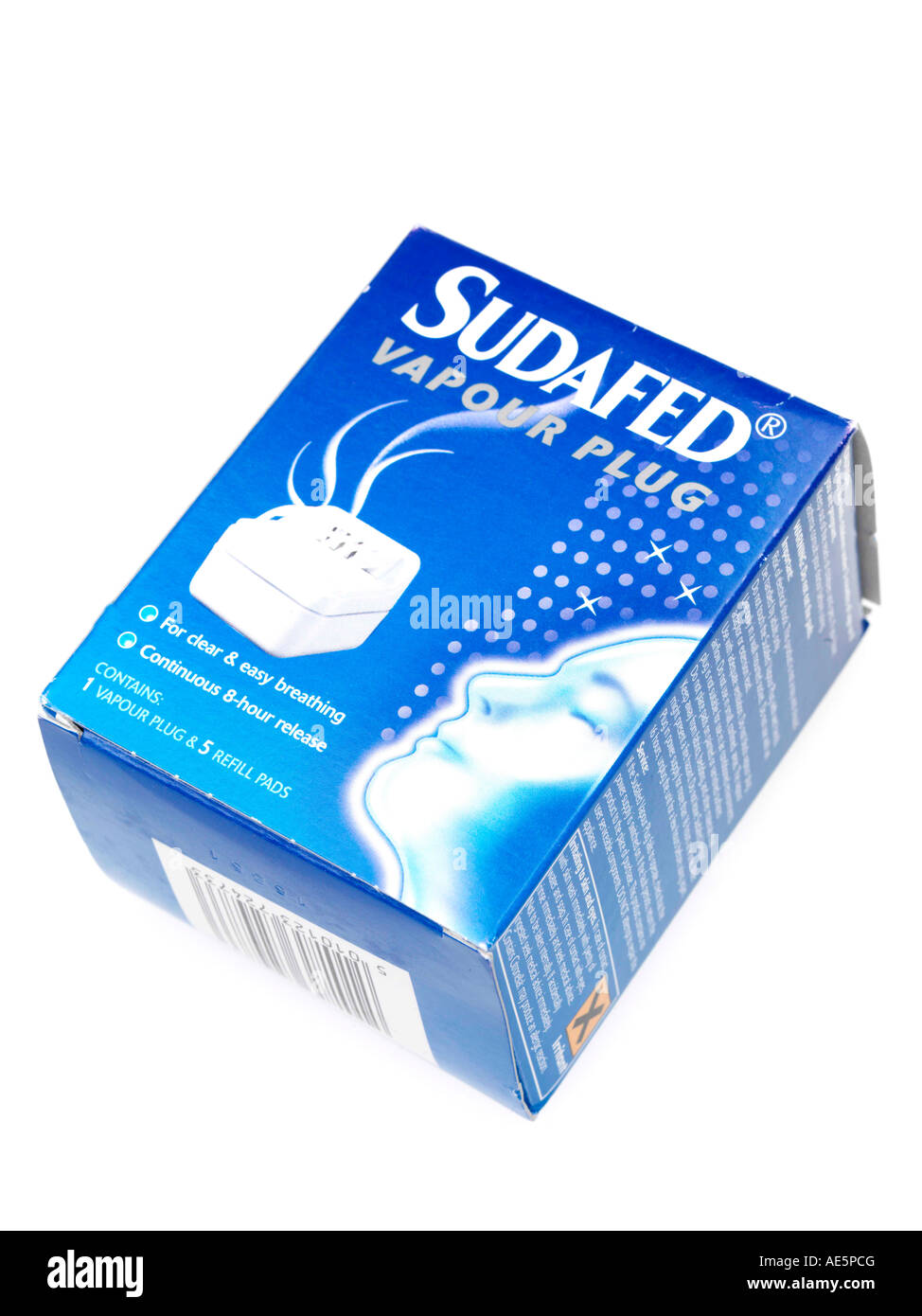 Vapour plug congestion sudafed hi-res stock photography and images - Alamy