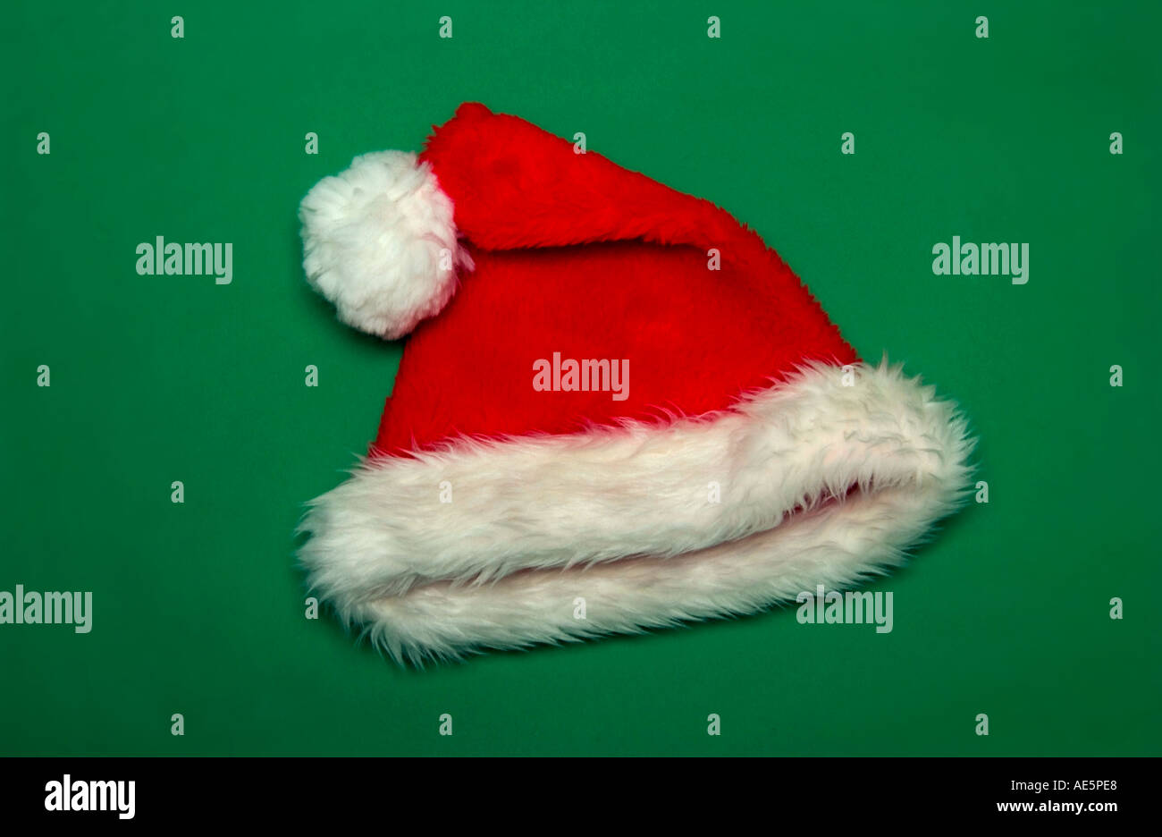 Christmas Santa hat Stock Photo - Alamy