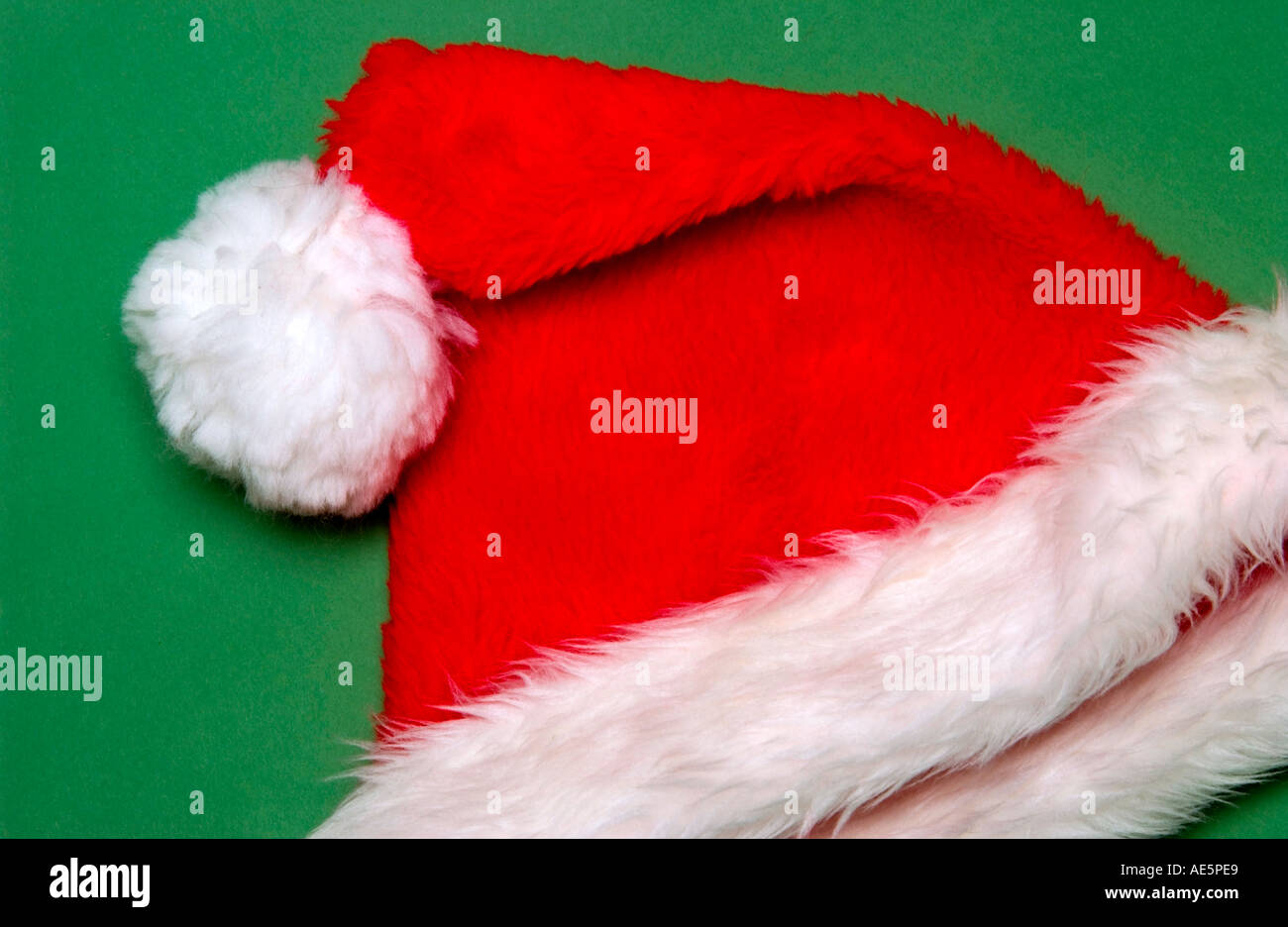 Christmas Santa hat Stock Photo - Alamy