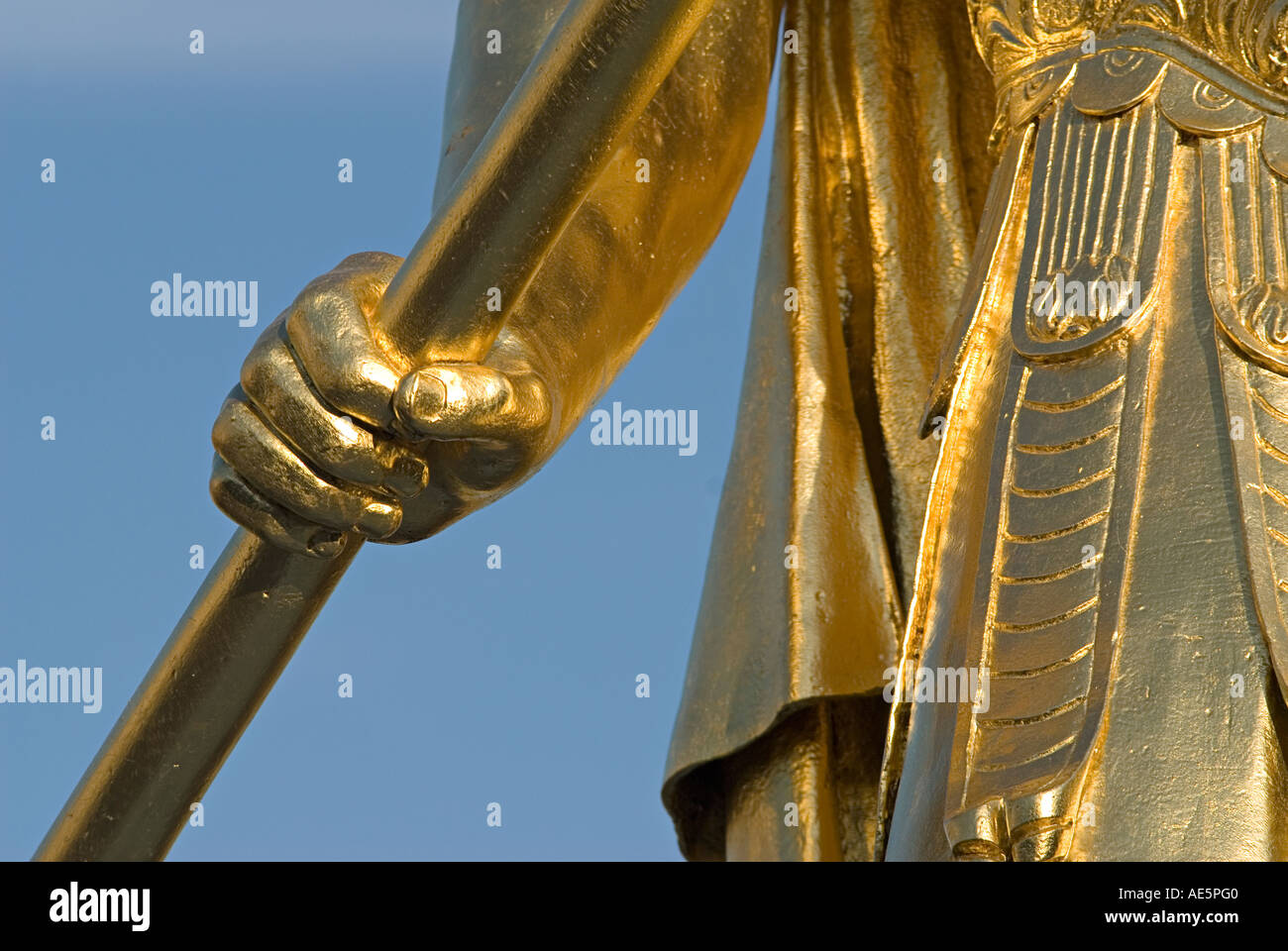 Detail of a clenched hand Statue of Charles II Royal Hospital Chelsea ...