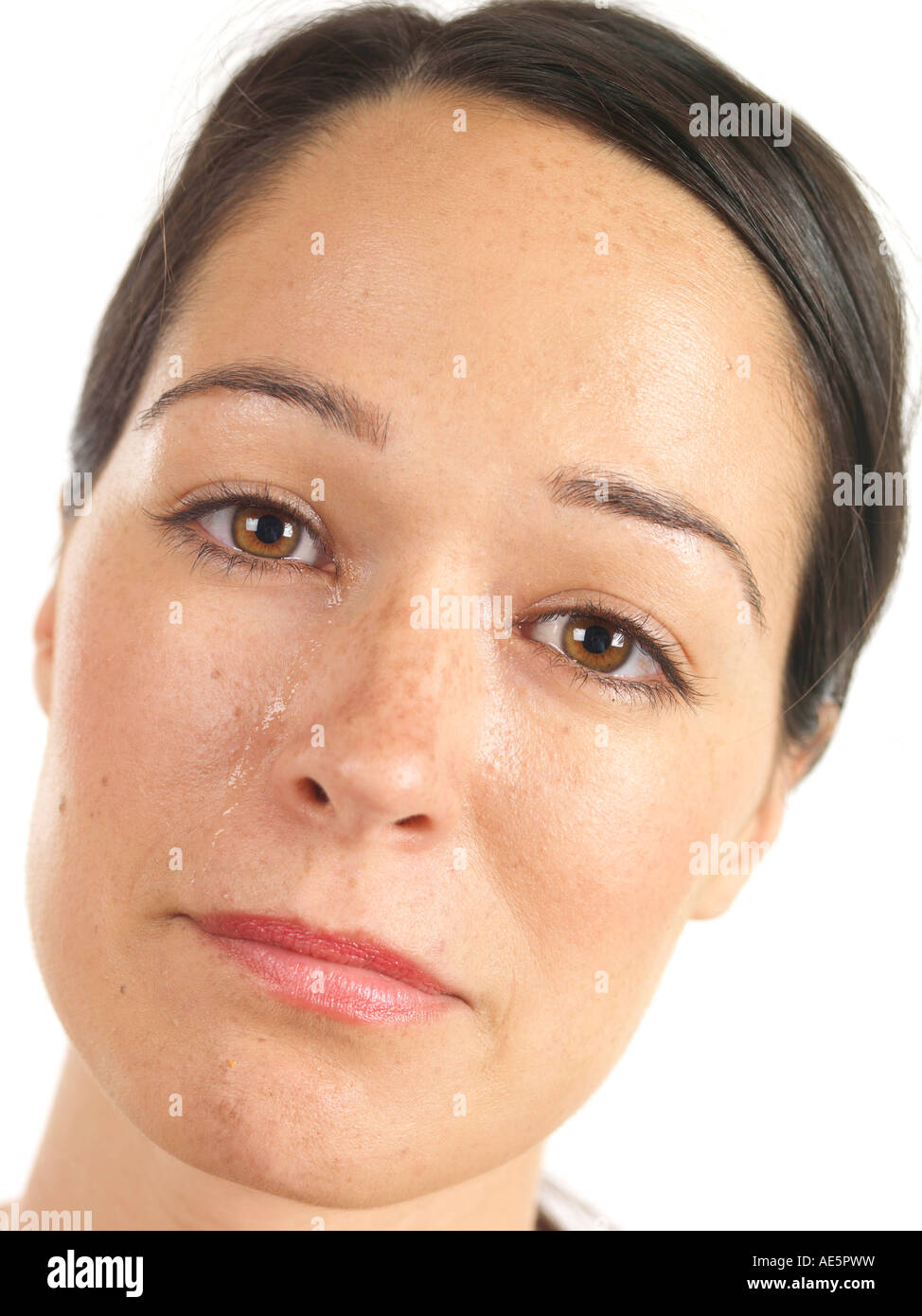 Young Woman Crying Model Released Stock Photo - Alamy