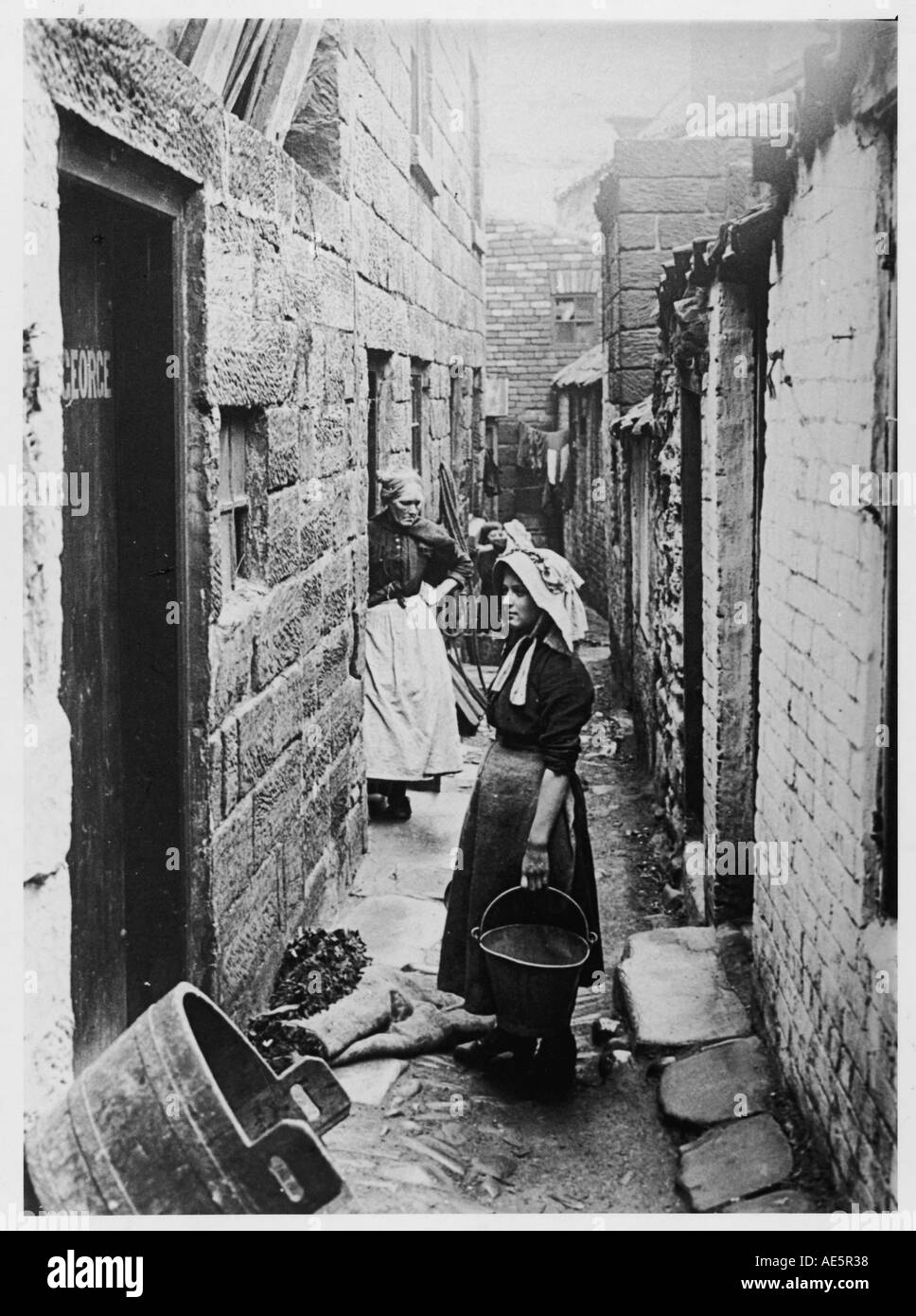 Slums Black and White Stock Photos & Images - Alamy
