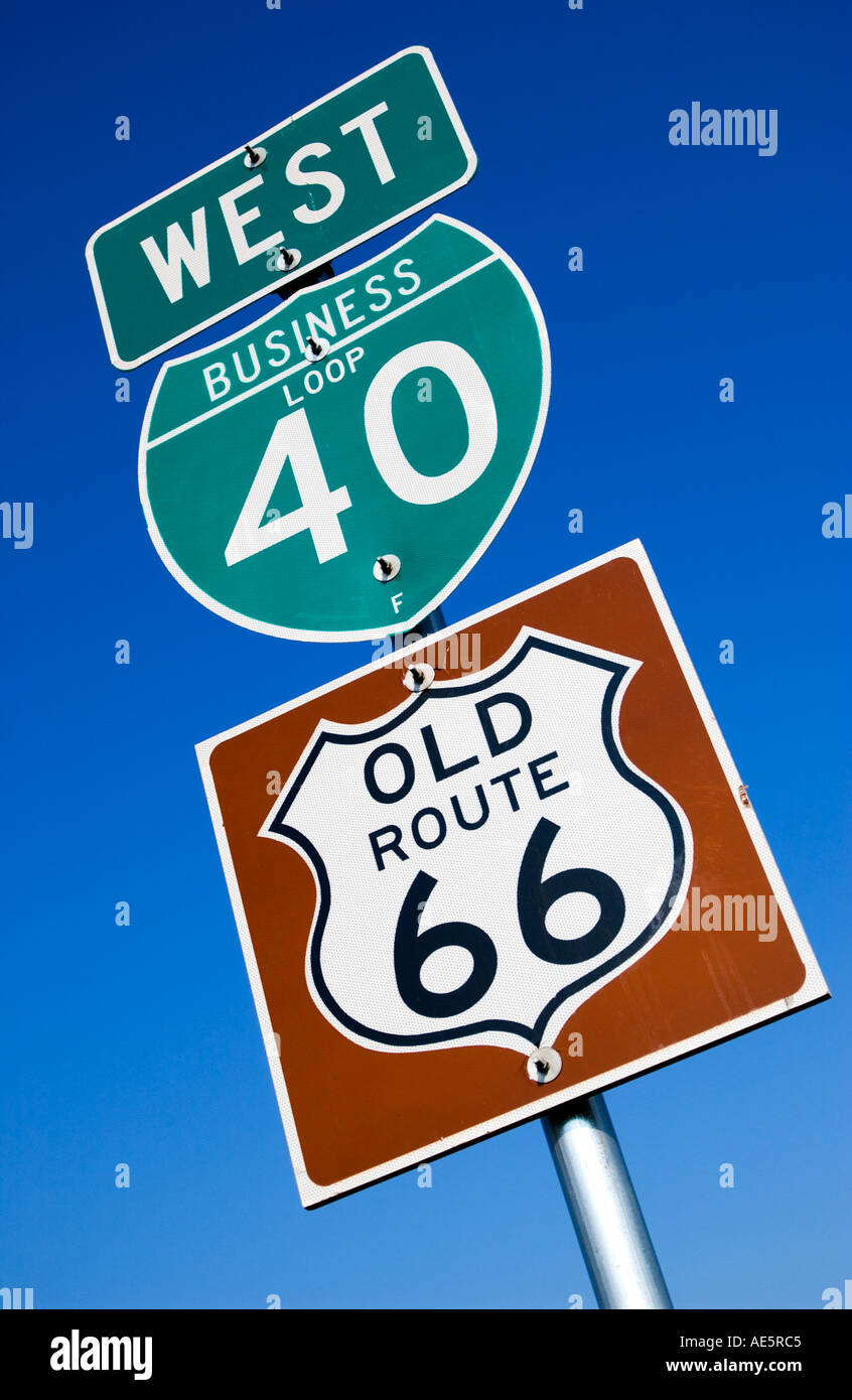 Travel attractions on route 66 hi-res stock photography and images - Alamy