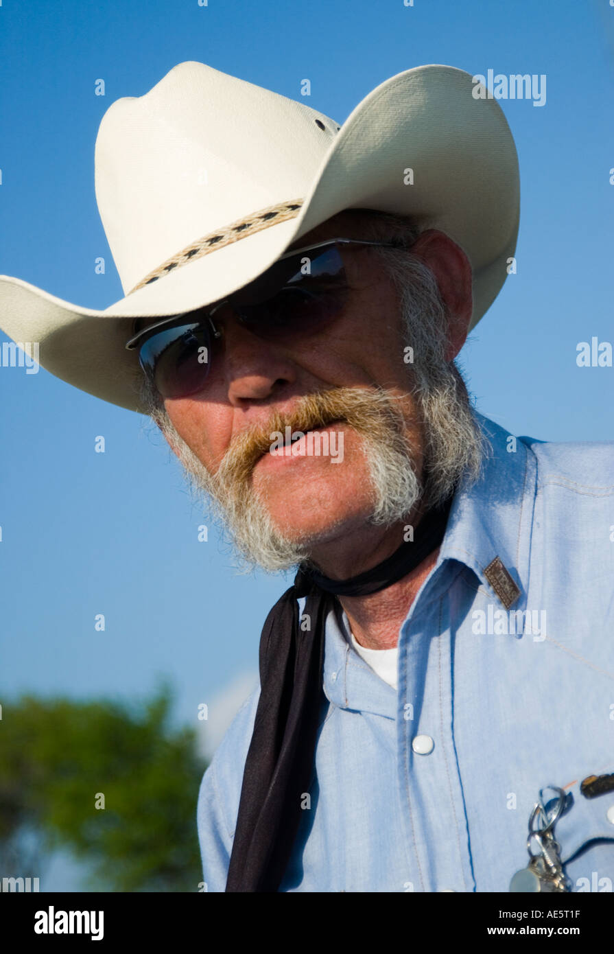 Portrait of a Cowboy in Texas, USA Stock Photo - Alamy