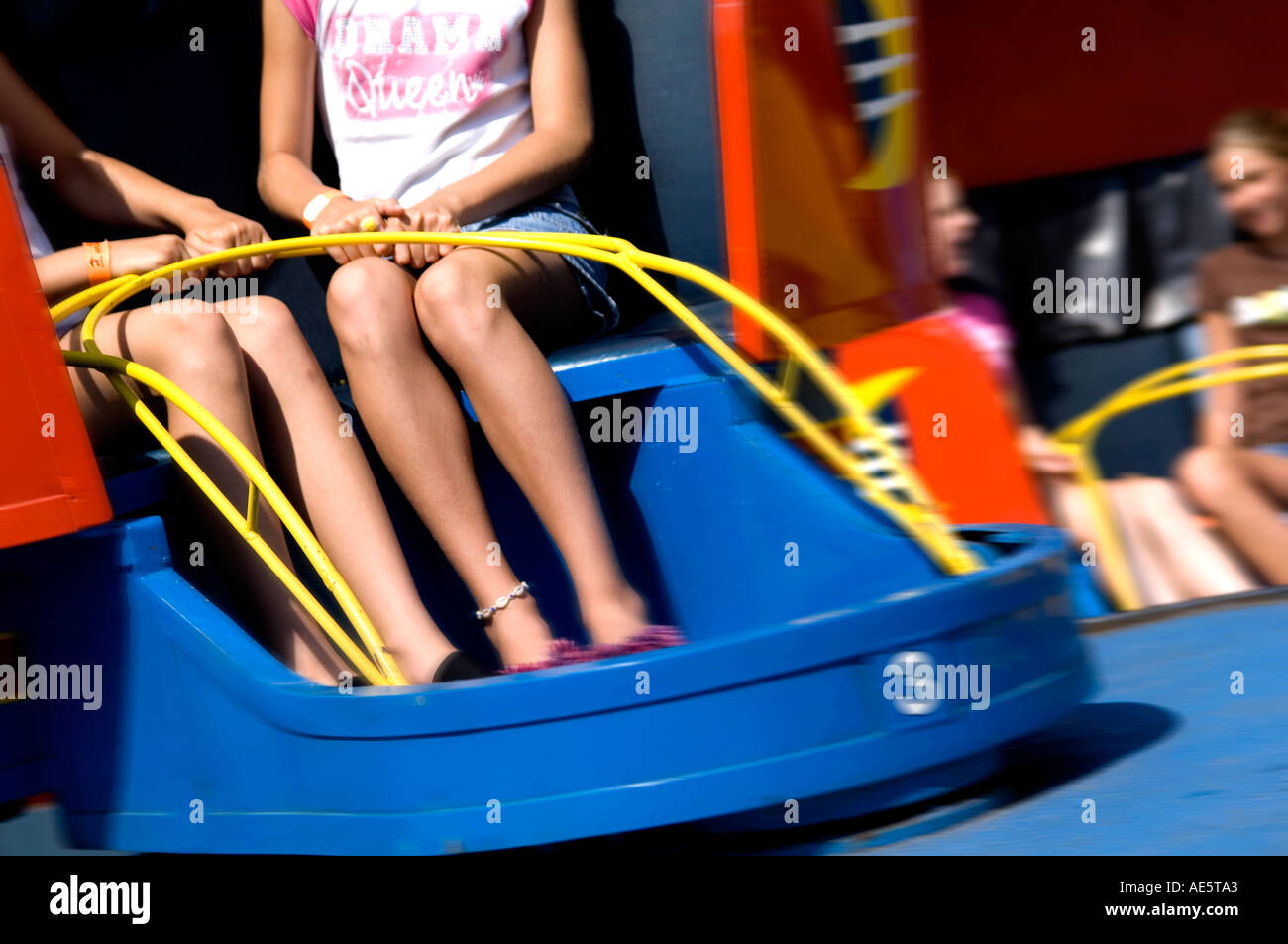 Carnival ride tilt a whirl hi-res stock photography and images - Alamy