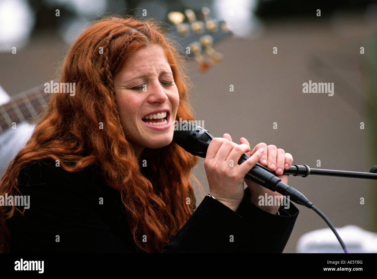 NINA STORY sings her songs at the MONTEREY BAY BLUES FESTIVAL MONTEREY ...