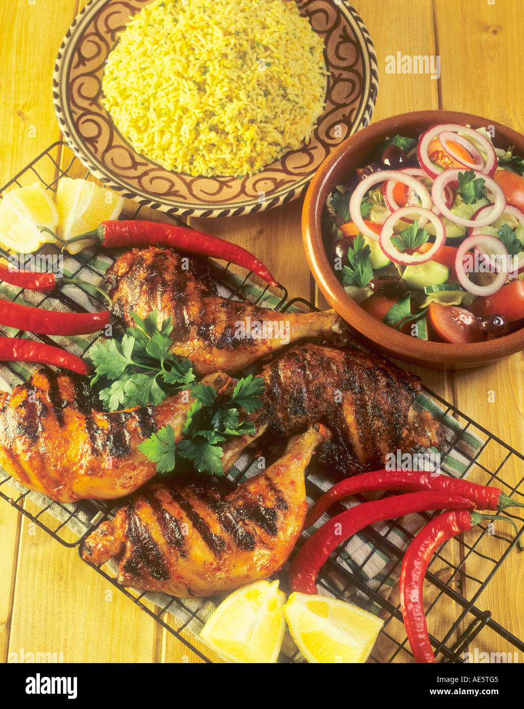 Chicken piri piri hi-res stock photography and images - Alamy