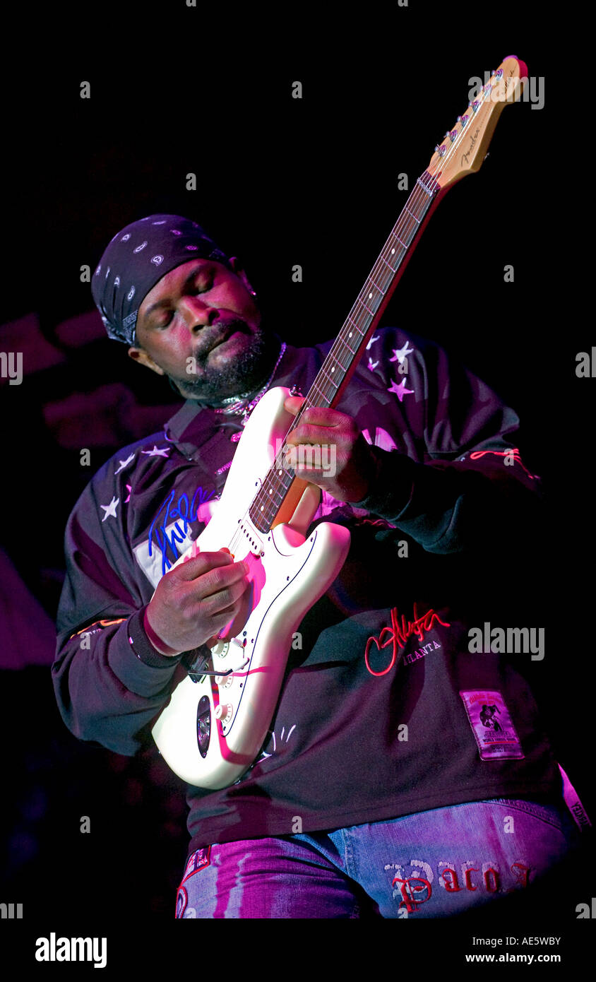 BUDDY GUYS lead guitar player at the MONTEREY BAY BLUES FESTIVAL ...