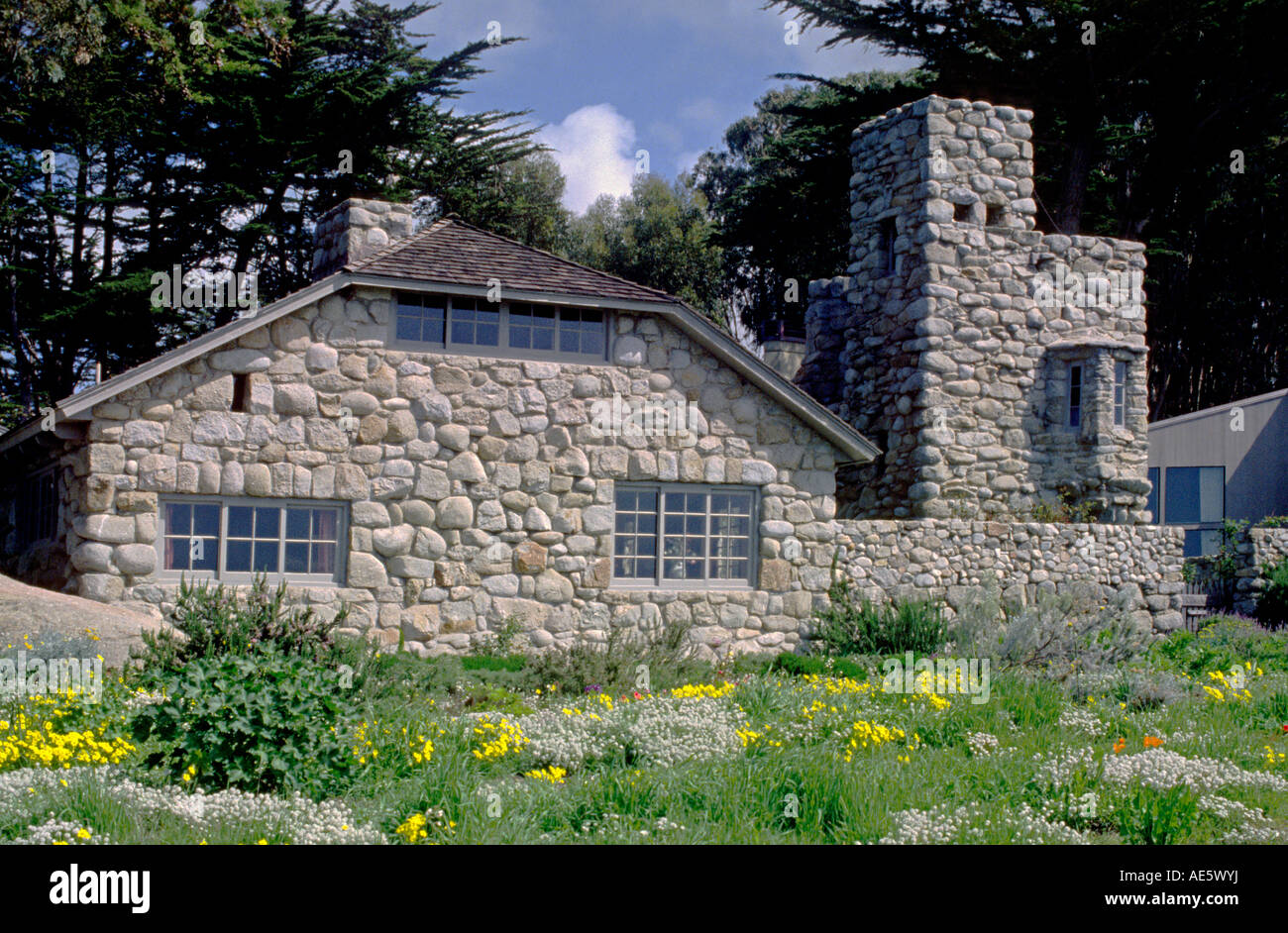 THE TOR HOUSE and HAWK TOWER were built and lived in by poet ROBINSON ...