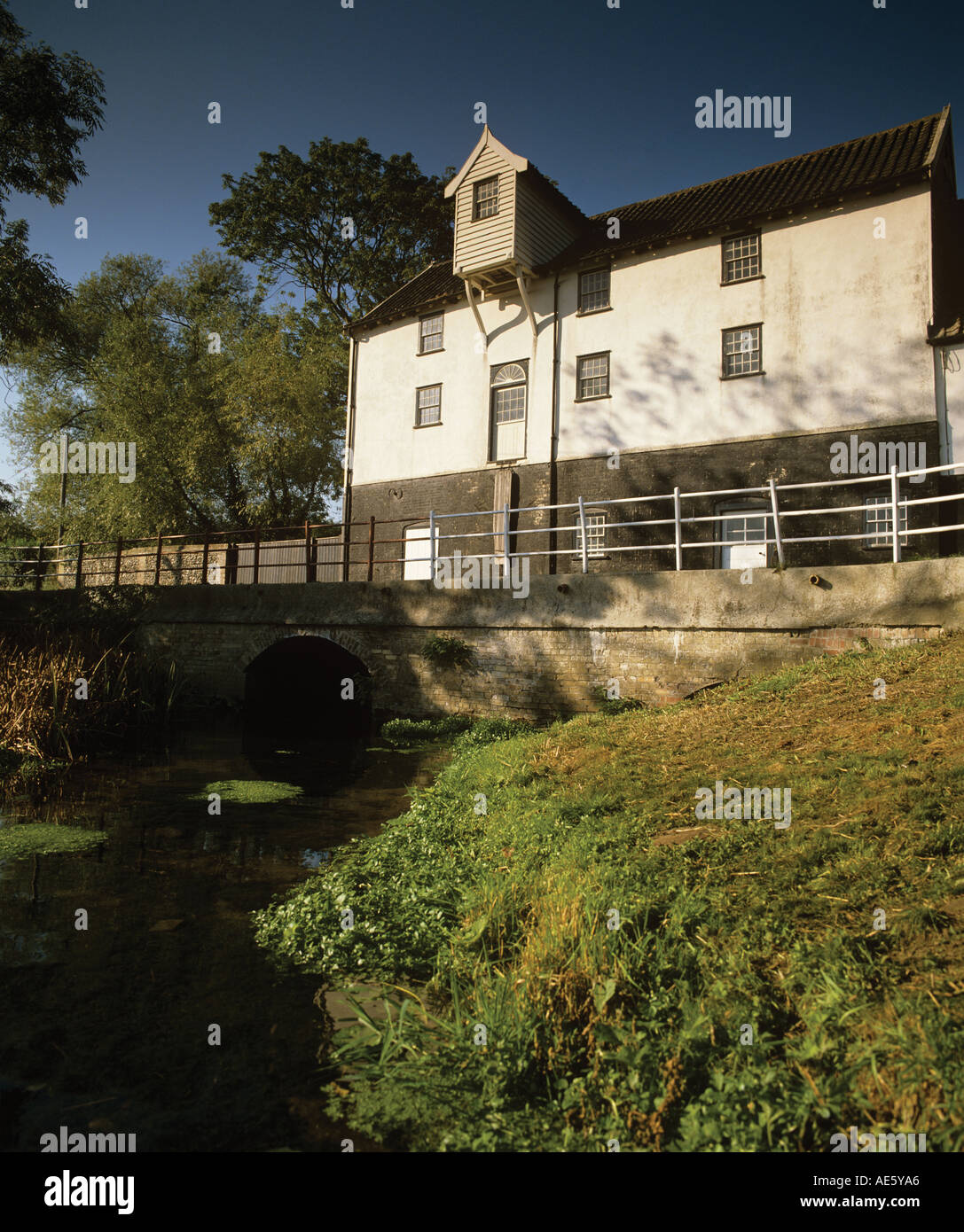 Working Mill on The Little Ouse River also known as The Brandon River ...