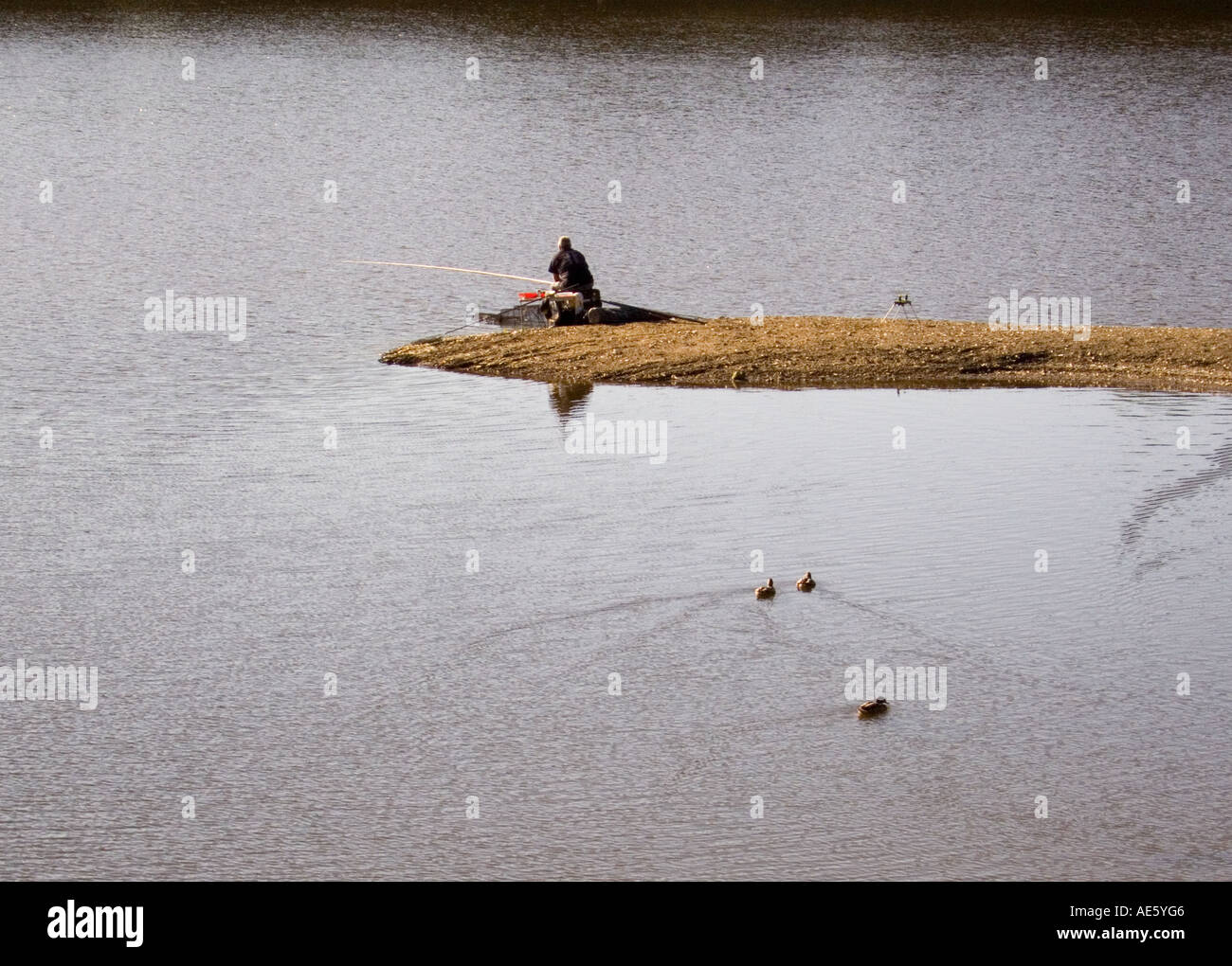 Fishing, freshwater recreation Stock Photo - Alamy