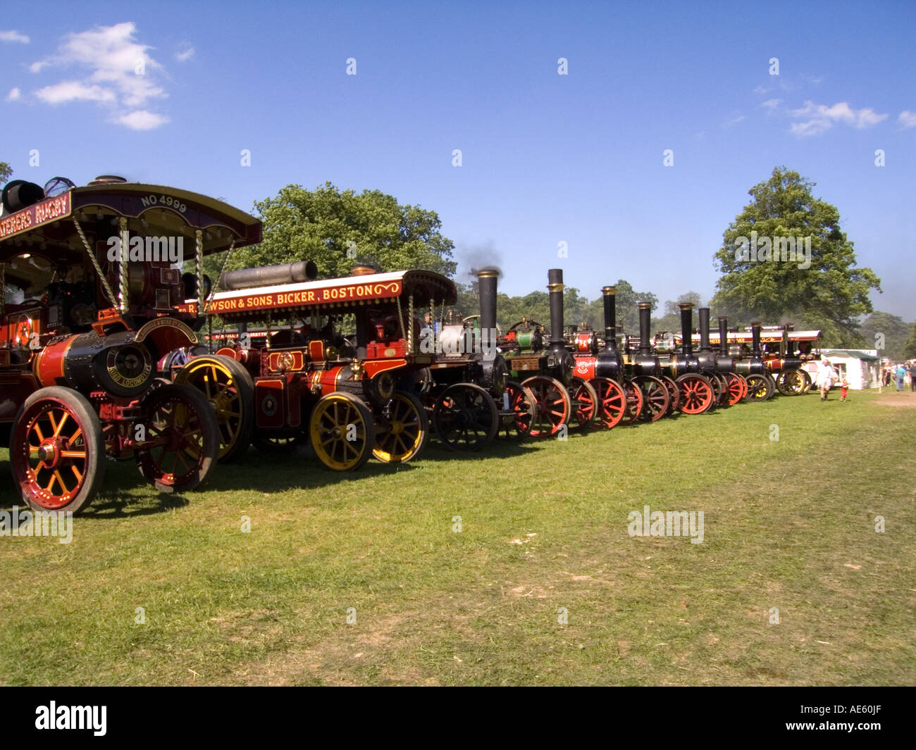 Steam traction engine rally, steam fayre steam fair, Victorian ...