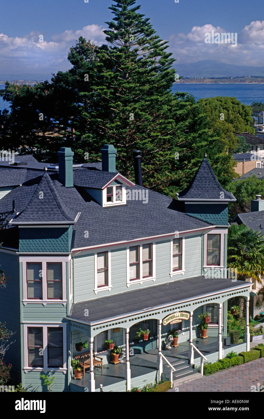 CENTRELLA INN with VICTORIAN ARCHITECTURE PACIFIC GROVE CALIFORNIA ...