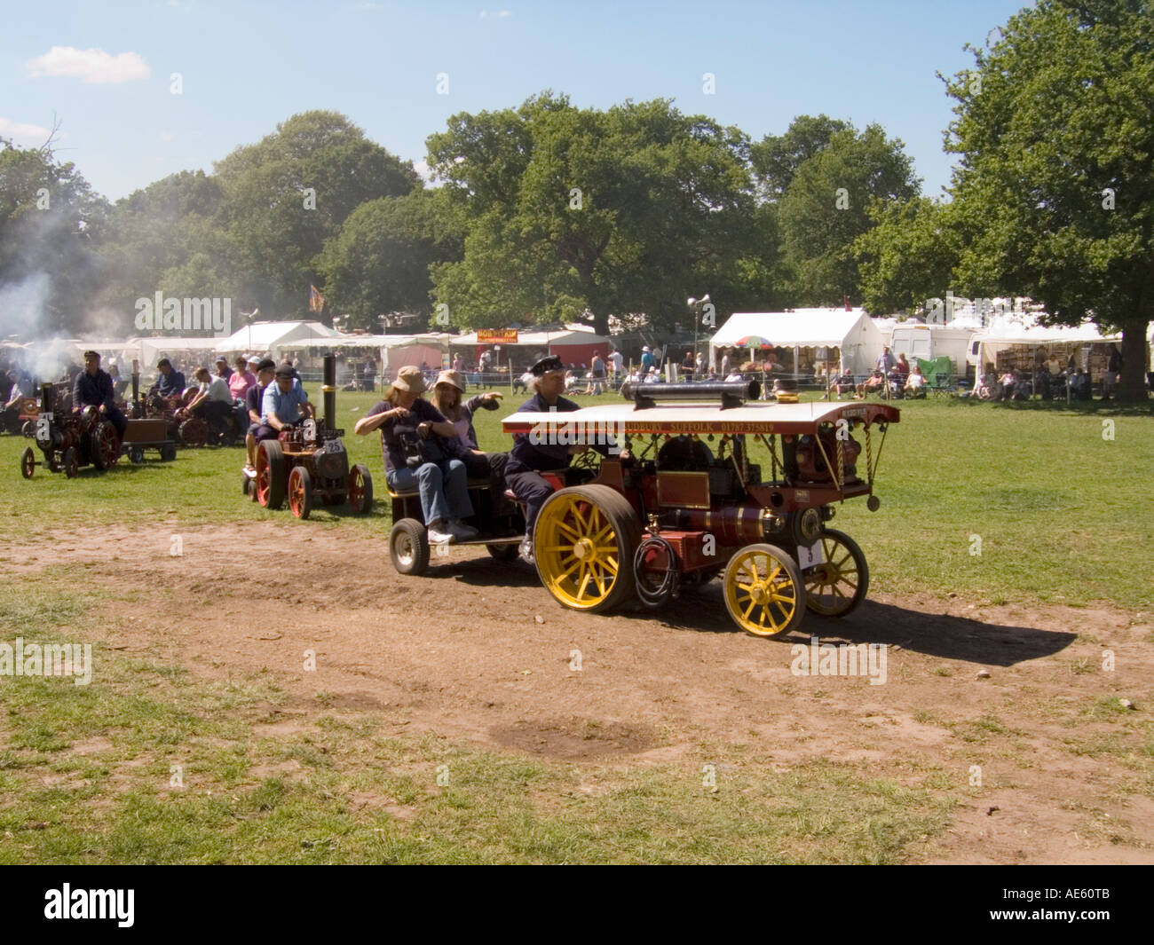 Steam traction engine rally, steam fayre steam fair, Victorian ...