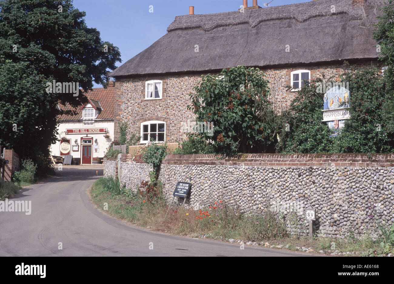 Happisburgh village sign hi-res stock photography and images - Alamy