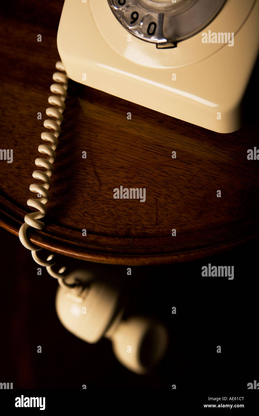 rotary dial telephone Stock Photo - Alamy