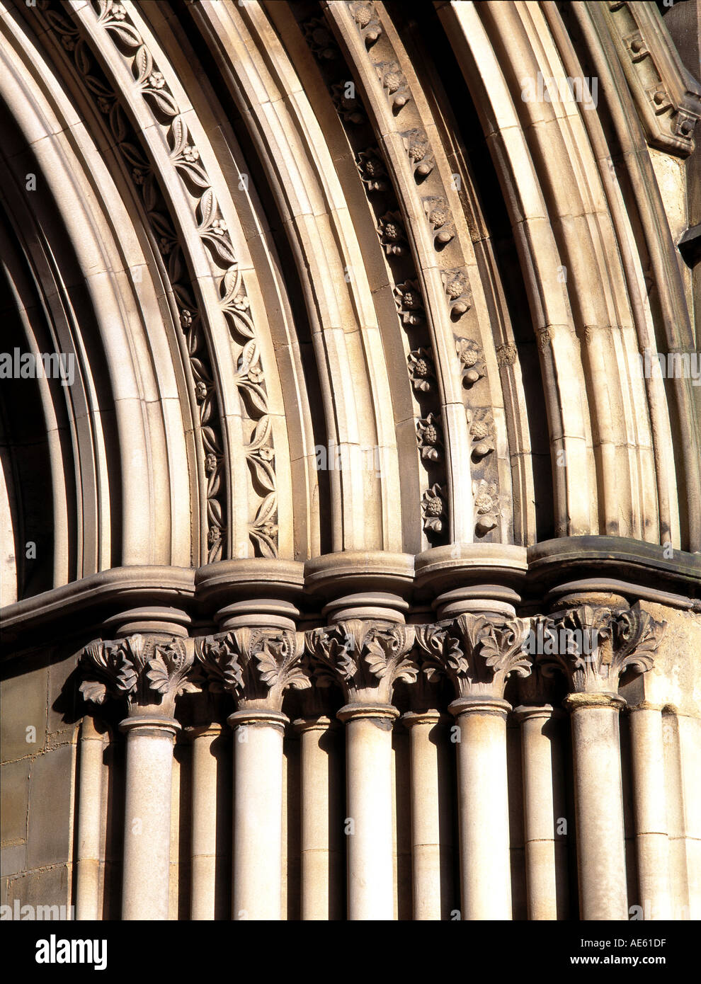 Town Hall entrance detail Albert Square Stock Photo - Alamy