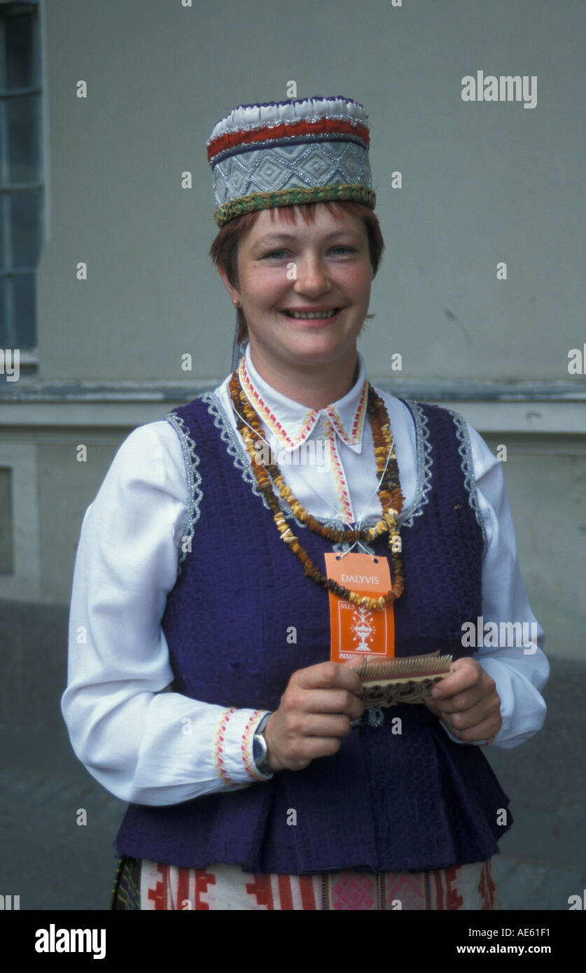 Lithuanian national dress hi-res stock photography and images - Alamy