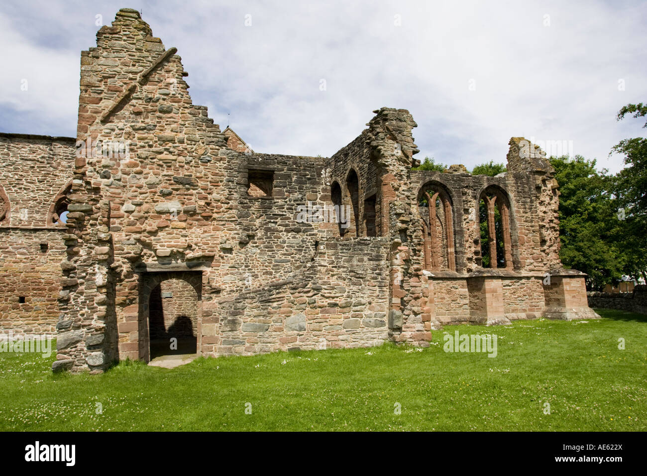 Ruins of historic Beauly Benedictine Priory Scotland UK Stock Photo - Alamy