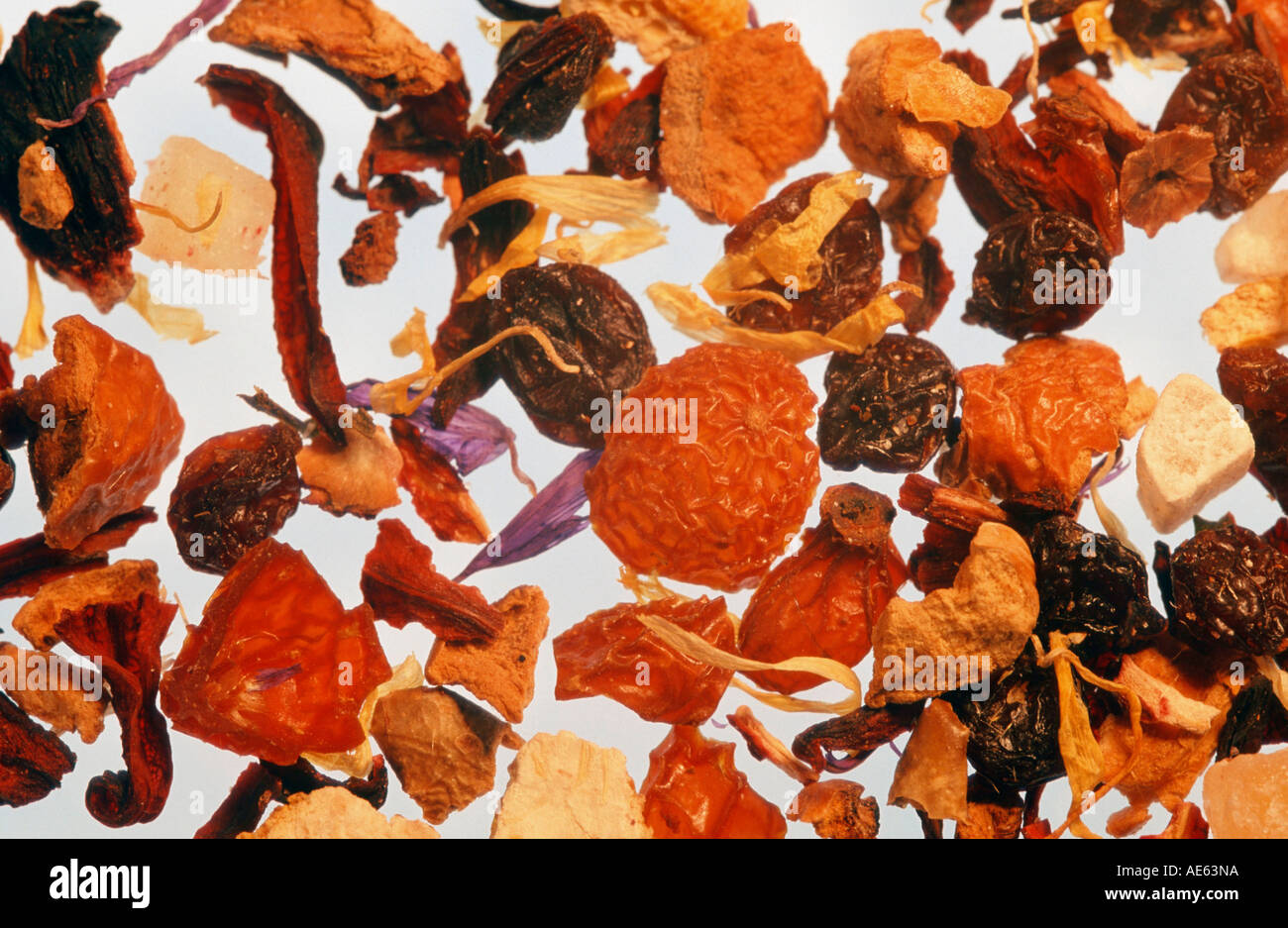 Tropical Fruit Tea Stock Photo - Alamy