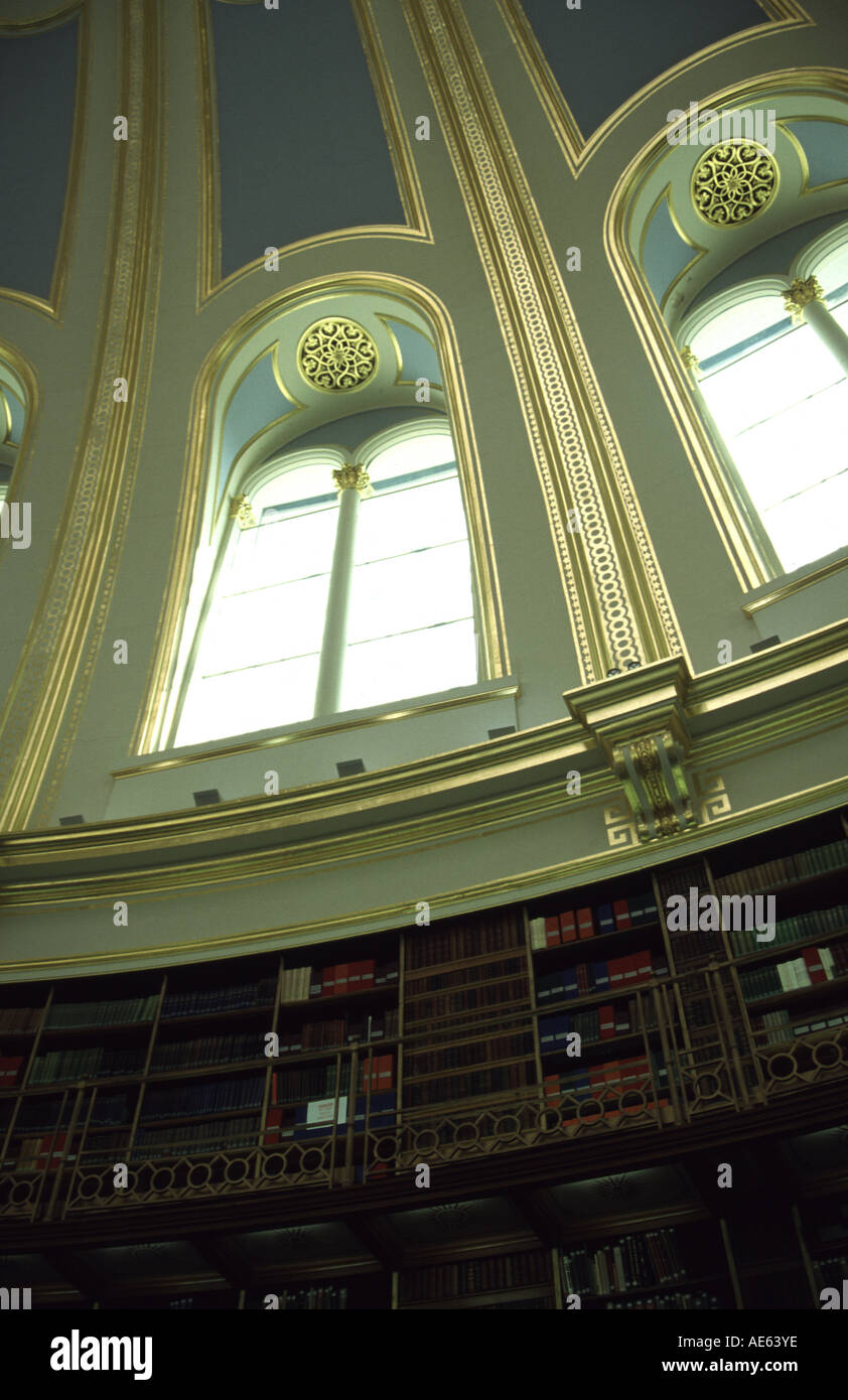 The British Museum Reading Room, restored as part of the new millenium ...