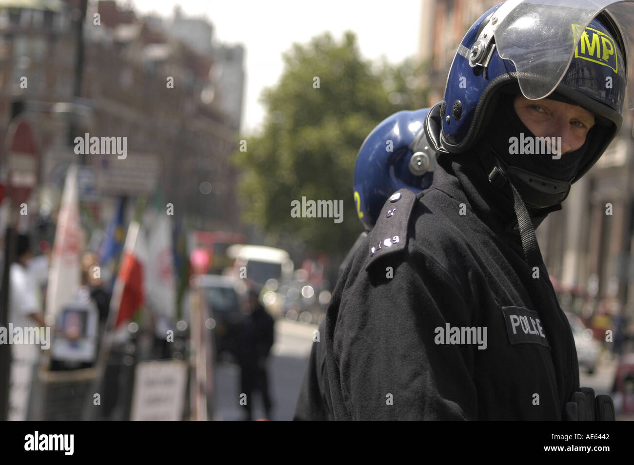 French police in riot gear hi-res stock photography and images - Alamy