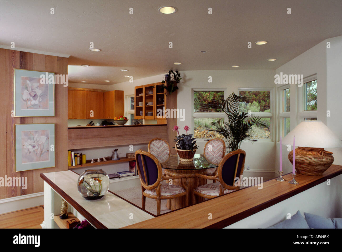 LIVING ROOM BREAKFAST ROOM and KITCHEN in PRIVATE HOME designed by ...