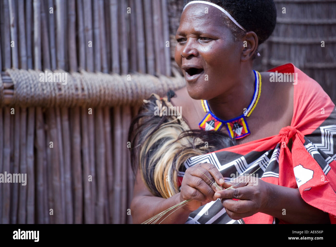 Swazi woman hi-res stock photography and images - Alamy