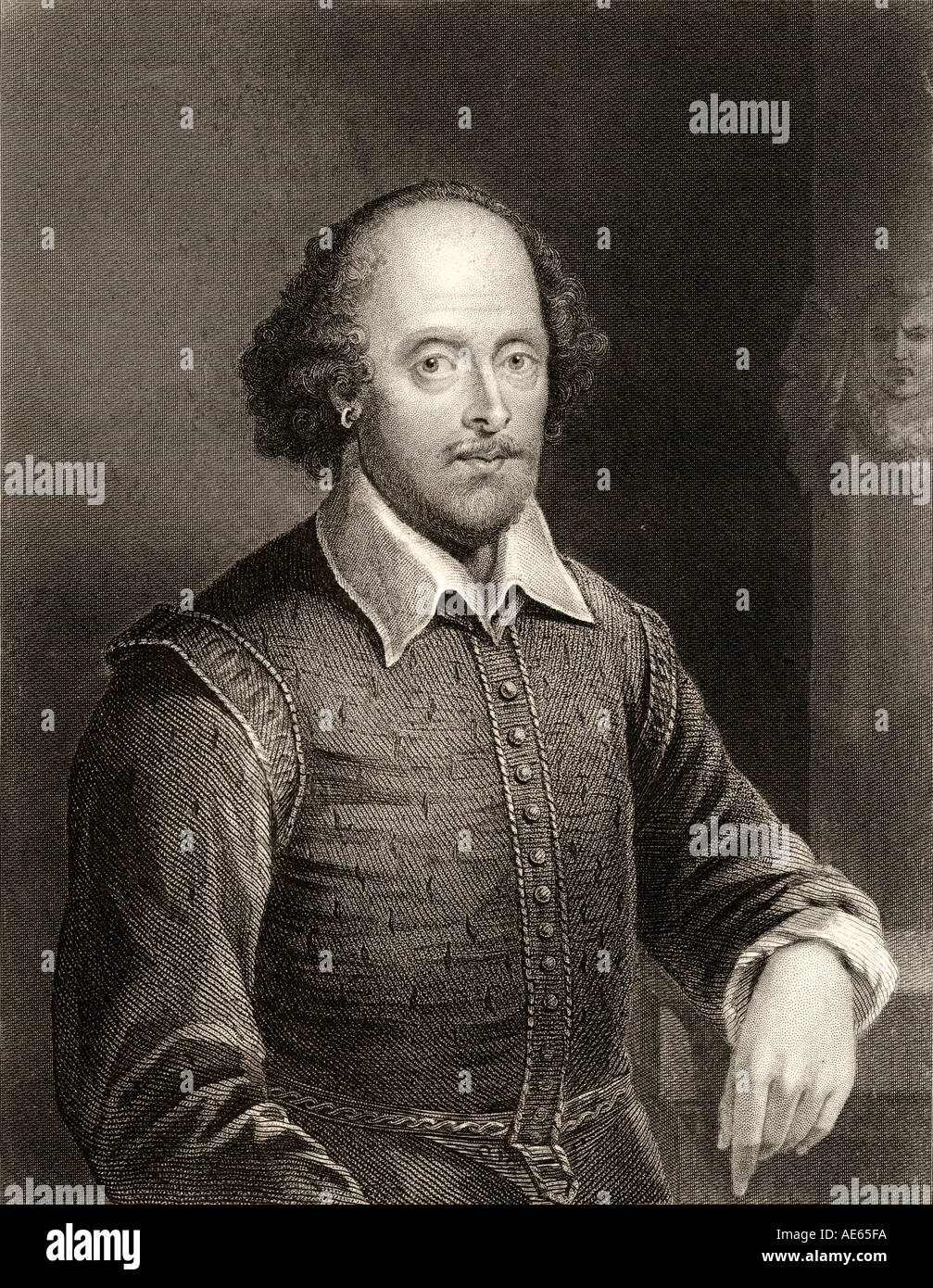 William shakespeare engraving hi-res stock photography and images - Alamy