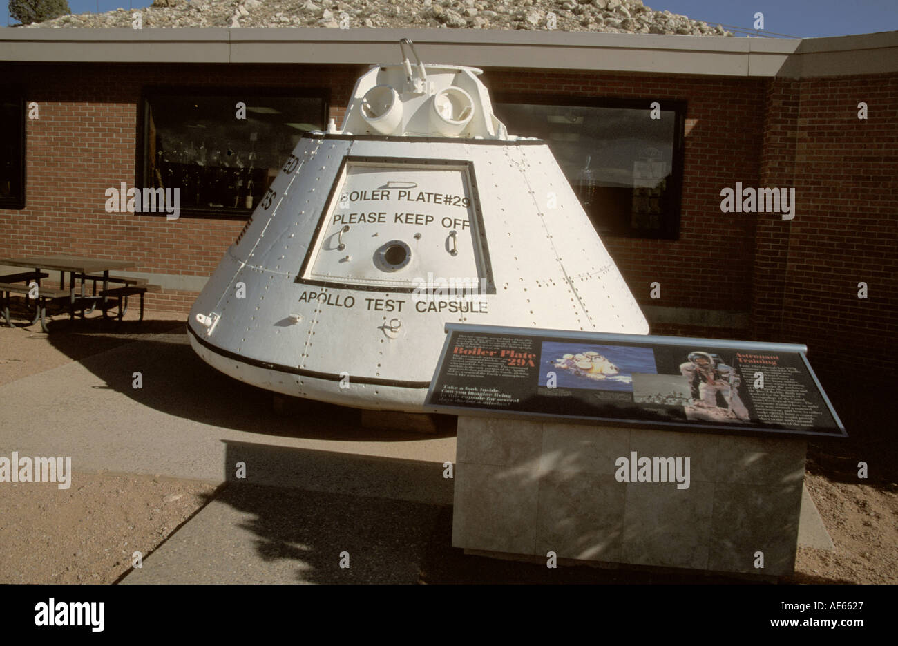 Meteor Crater Arizona USA Apollo Command Module Capsule Boilerplate 29 ...