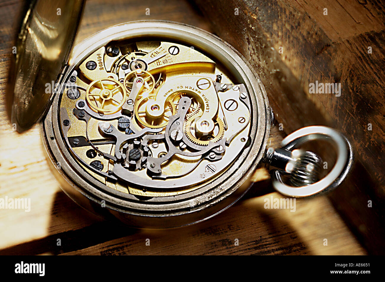 How a pocket watch works hi-res stock photography and images - Alamy