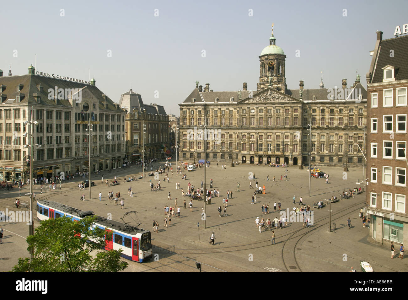 Royal palace dam square royal palace amsterdam hi-res stock photography ...