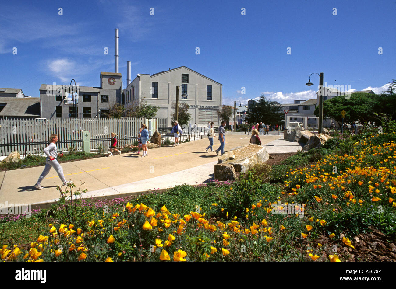 THE MONTEREY BAY AQUARIUM and Monterey s bike path MONTEREY CALIFORNIA ...