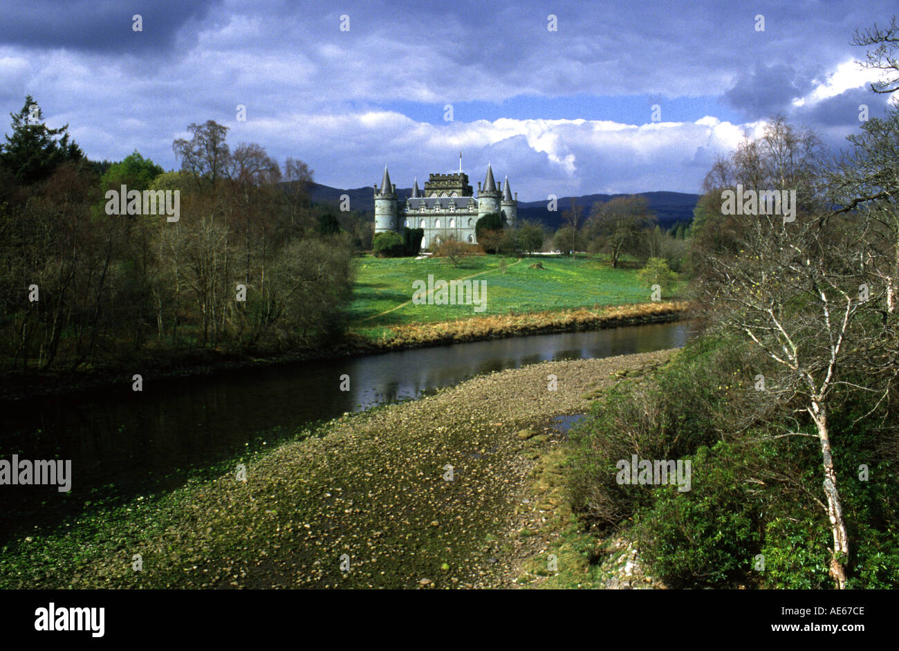 Inveraray Castle Inveraray Stock Photo - Alamy