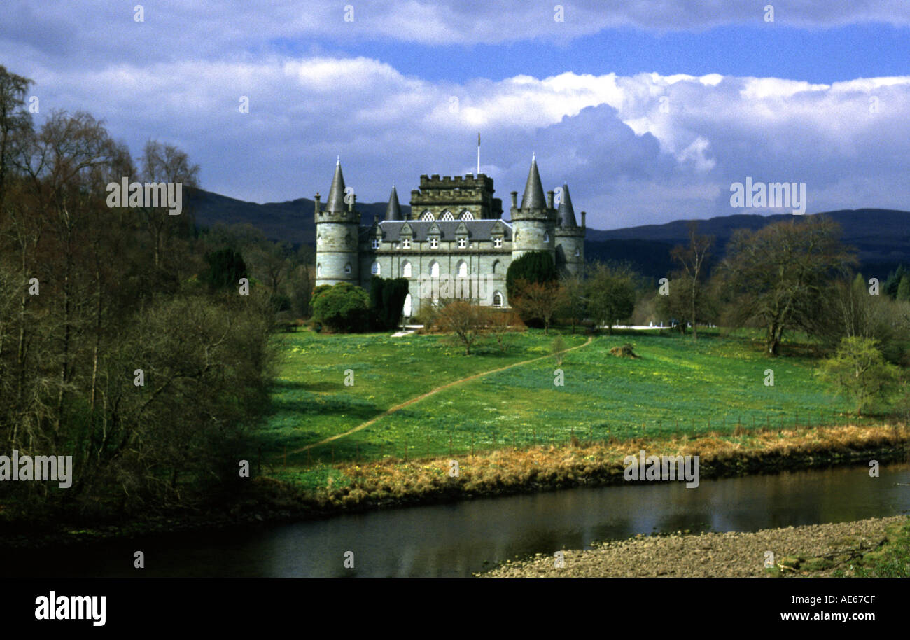 Inveraray Castle Inveraray Stock Photo - Alamy