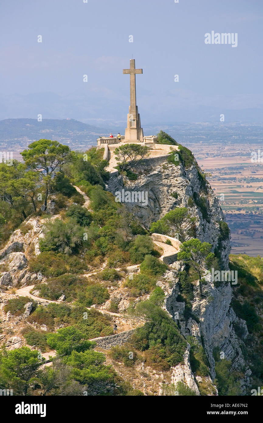 Majorca, landmark Ermita de Sant Salvador Stock Photo - Alamy
