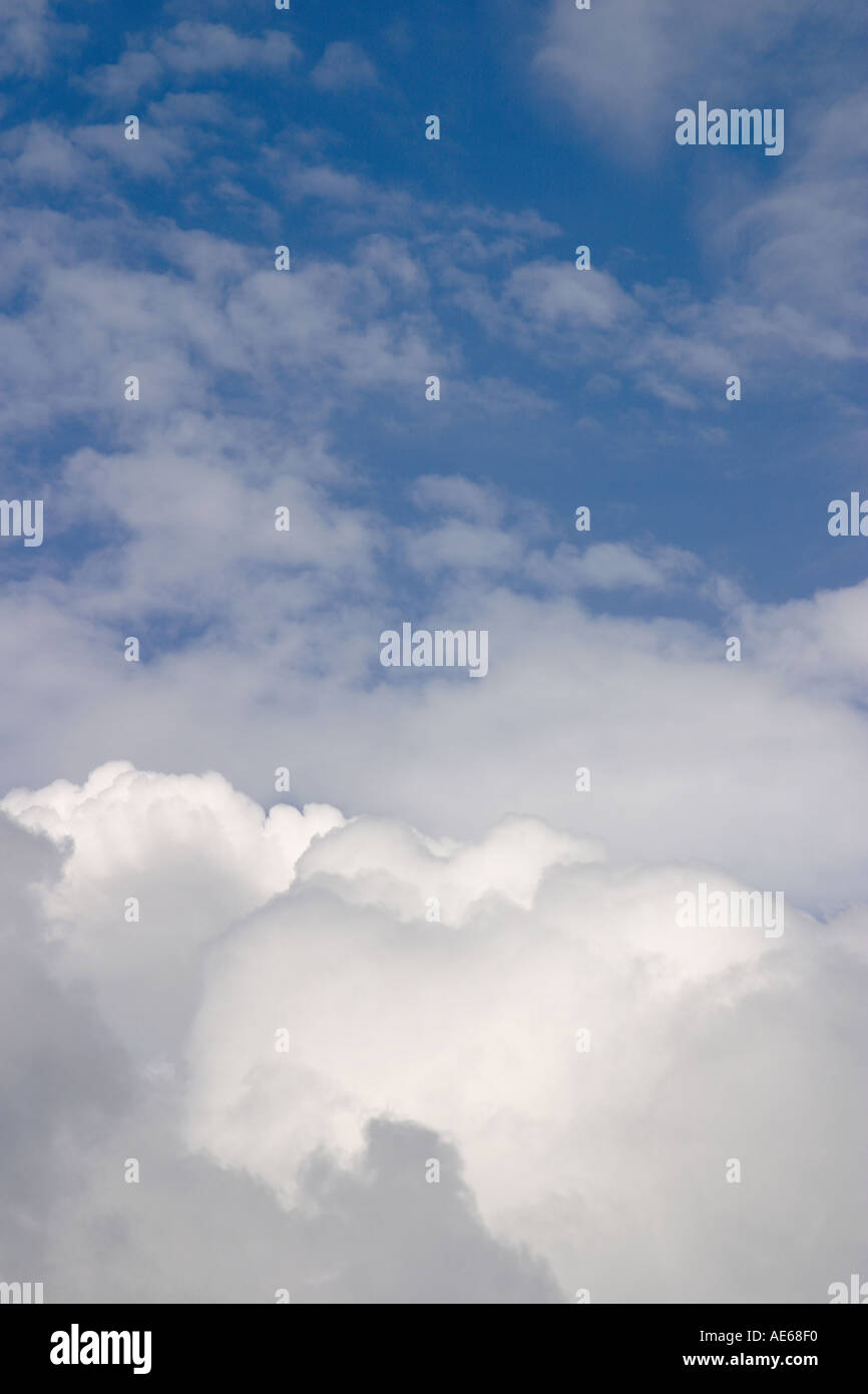 White cloud in blue sky Stock Photo - Alamy