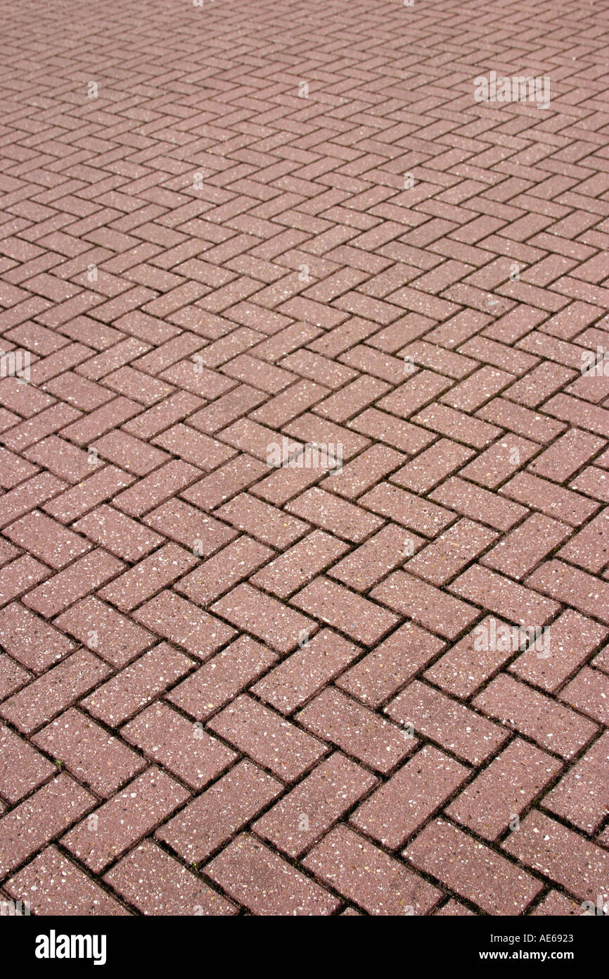 Repetitive pattern on pavement Stock Photo - Alamy