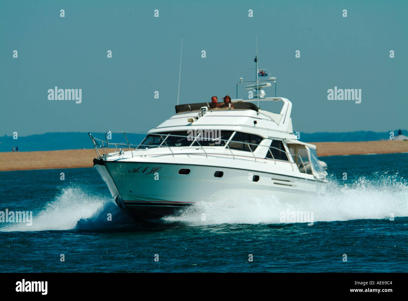 Luxury princess motor yacht hi-res stock photography and images - Alamy
